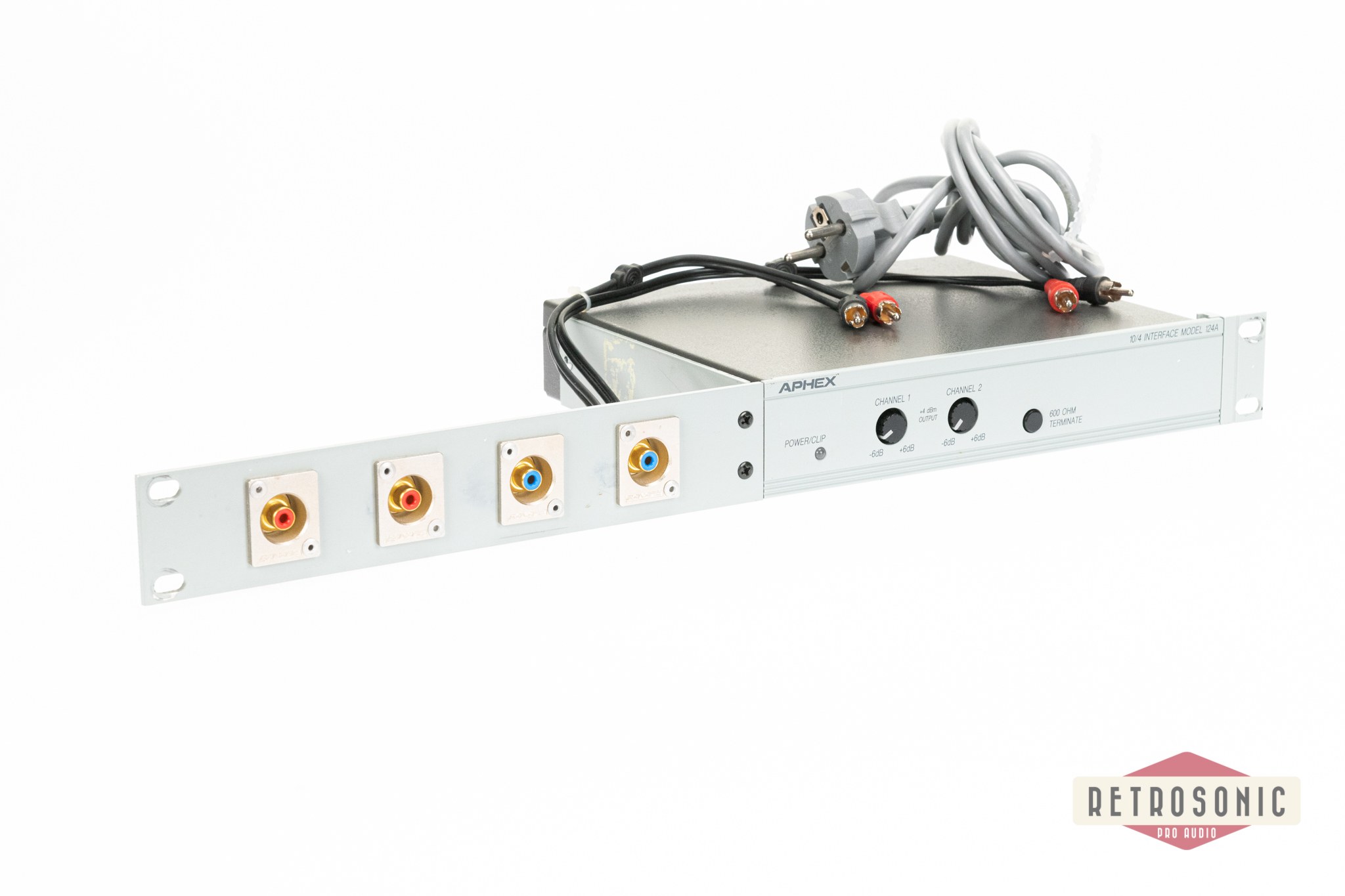 Aphex 10/4 Interface model 124A + half rackwide full connector panel ...