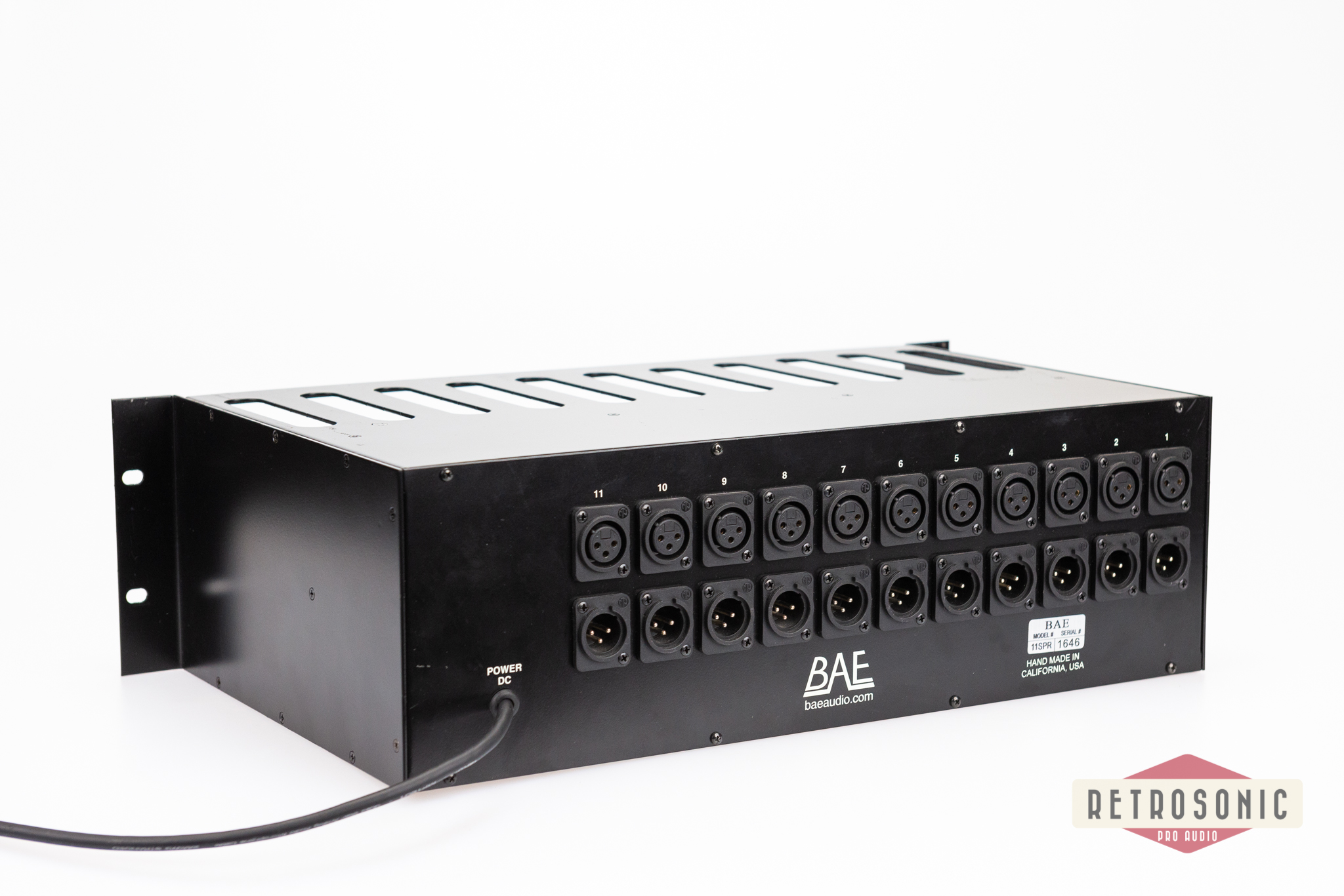BAE 500 series 11-slot rack