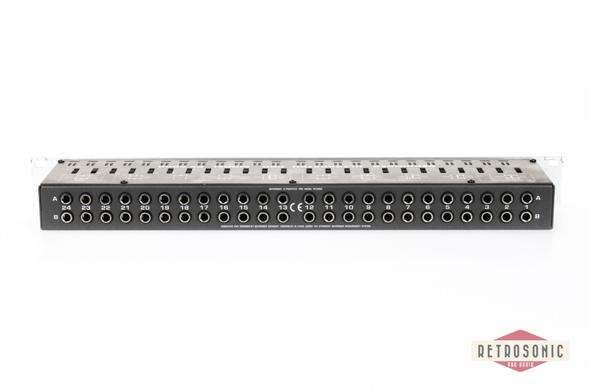Behringer PX2000 Ultrapatch pro 48-point patchbay #2