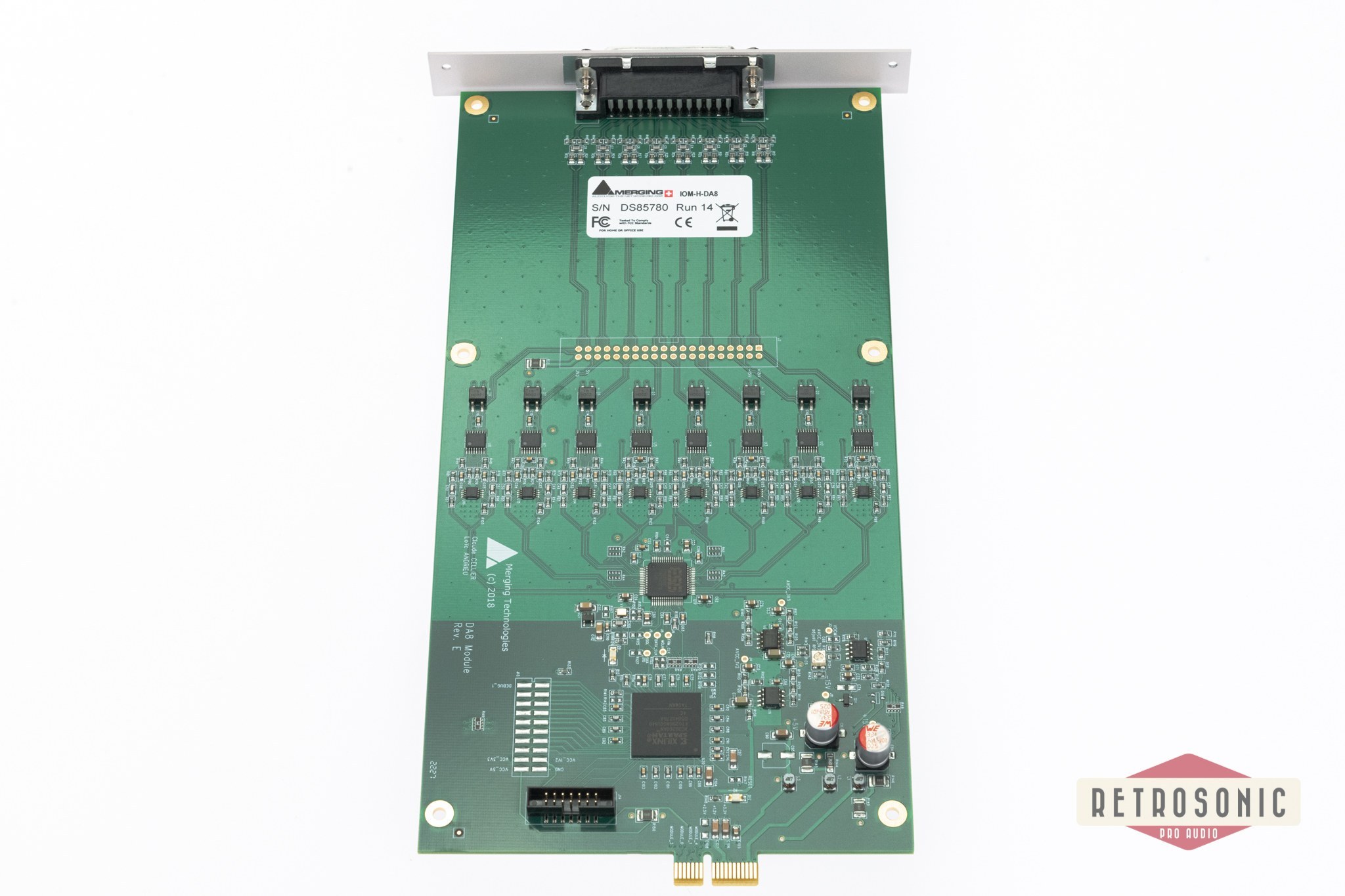 Merging DA8 Horus/Hapi 8 ch. Line Output DA-module, to 192 kHz