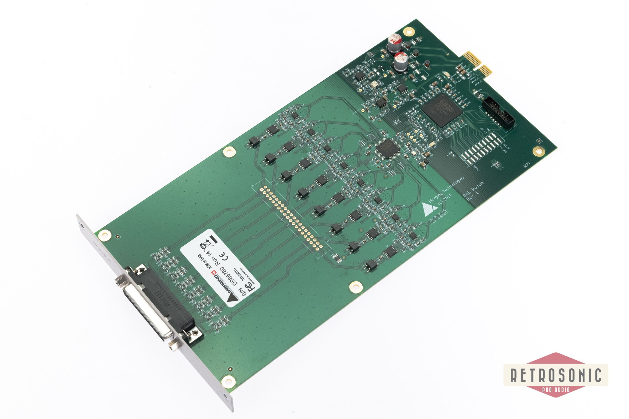 Merging DA8 Horus/Hapi 8 ch. Line Output DA-module, to 192 kHz